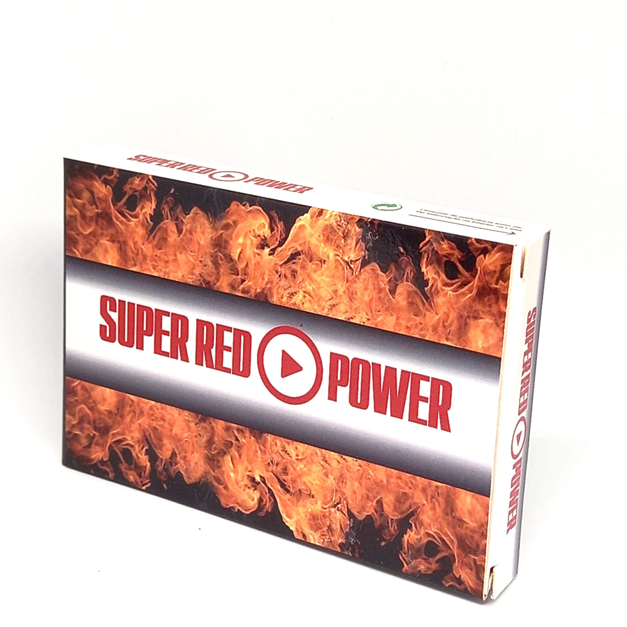 SUPER RED POWER 10UN - Viril - Potenciador para homem