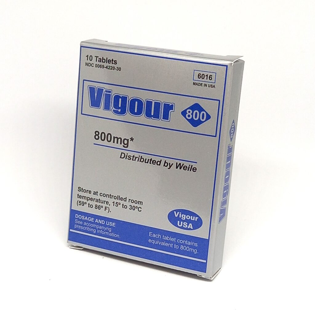 VIGOUR 800mg AZUL Extra Forte Viril - Potenciadores